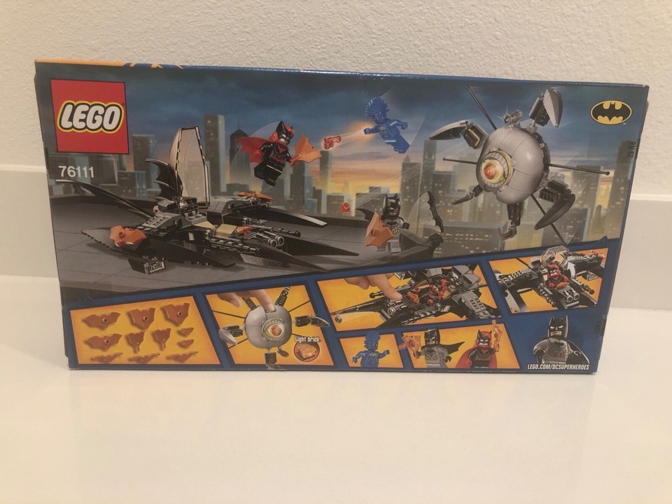 new LEGO 76111 DC Super Heroes Batman: Brother Eye Takedown authentic ...