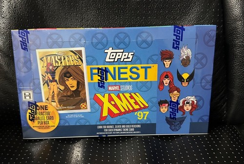2025 Topps Finest X-Men ‘97 - Sealed Hobby Box - In Hand - Fast ...