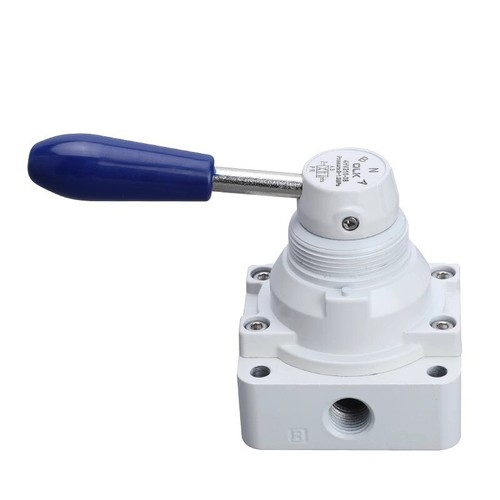 Pneumatic Three-Way Four-Way Hand-Operated Rotary Valve Hv-02/03 Manual ...