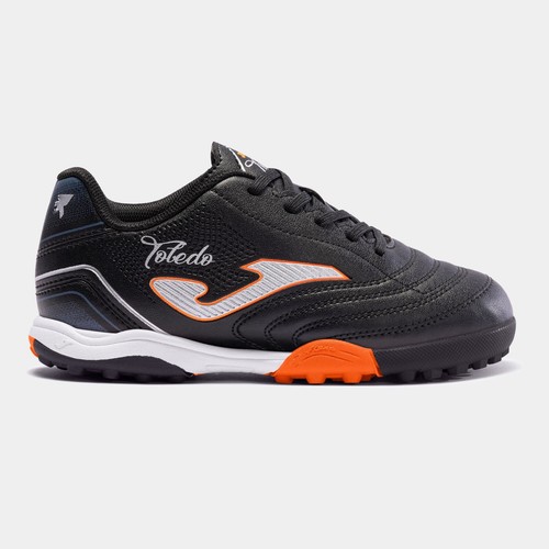 Chaussures de Football Joma Enfant Toledo Jr 2401 TOJS2401TF Noir Turf ...