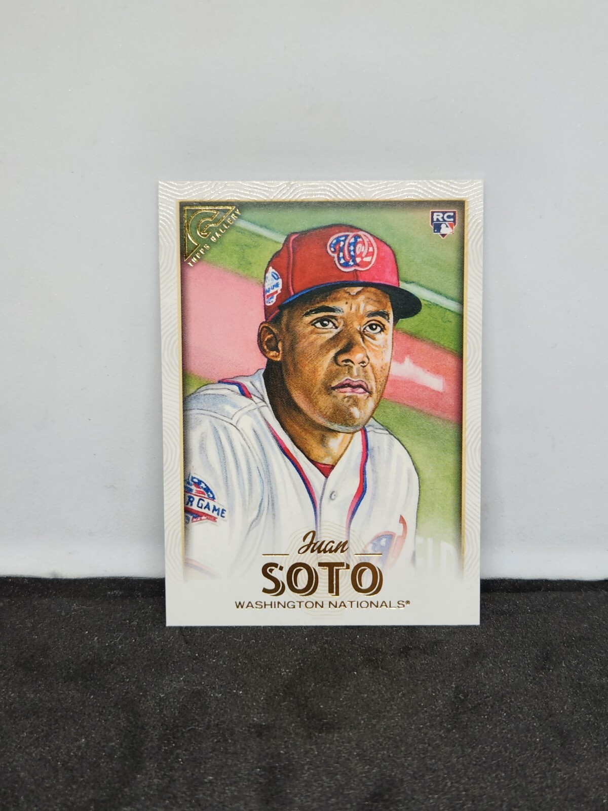 Juan Soto Rookie Card 2018 Topps Gallery 126 Washington Nationals Mvp