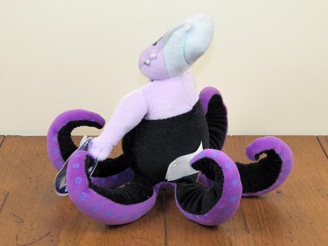 Little Mermaid Ursula 7" Plush Stuffed Animal Doll Toy Disney Just Play ...