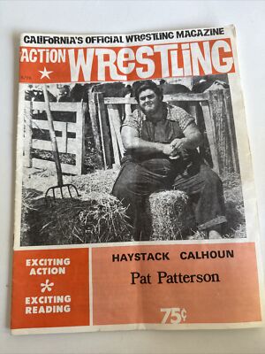Vintage Action Wrestling Pat Patterson 1976 | eBay