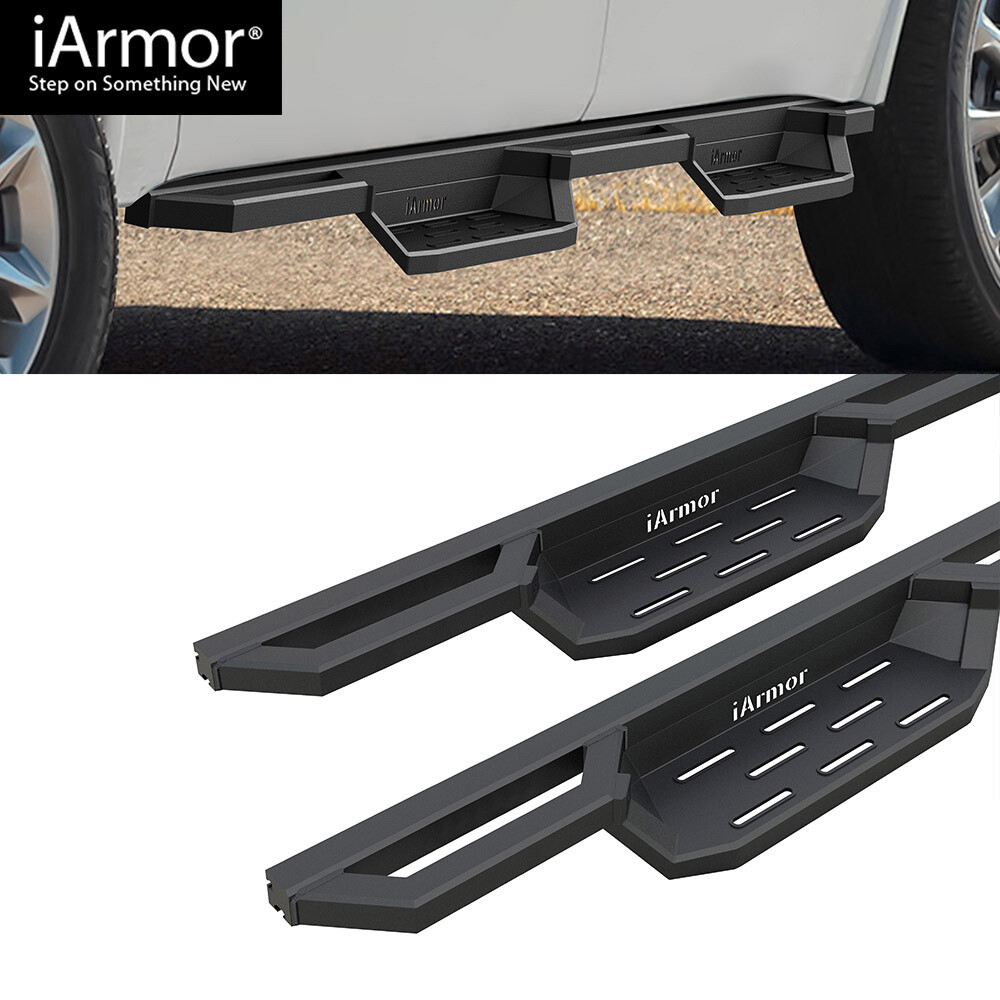 iArmor 6.5" Pocket Steps Side Armor Square for 11-22 Dodge Durango 4 ...