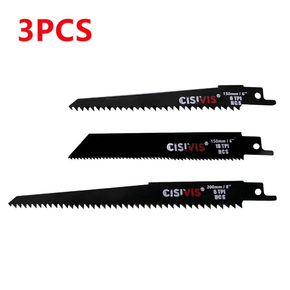 3/9PCS Reciprocating Saw Blades Set for Wood & Metal for Bosch Makita ...