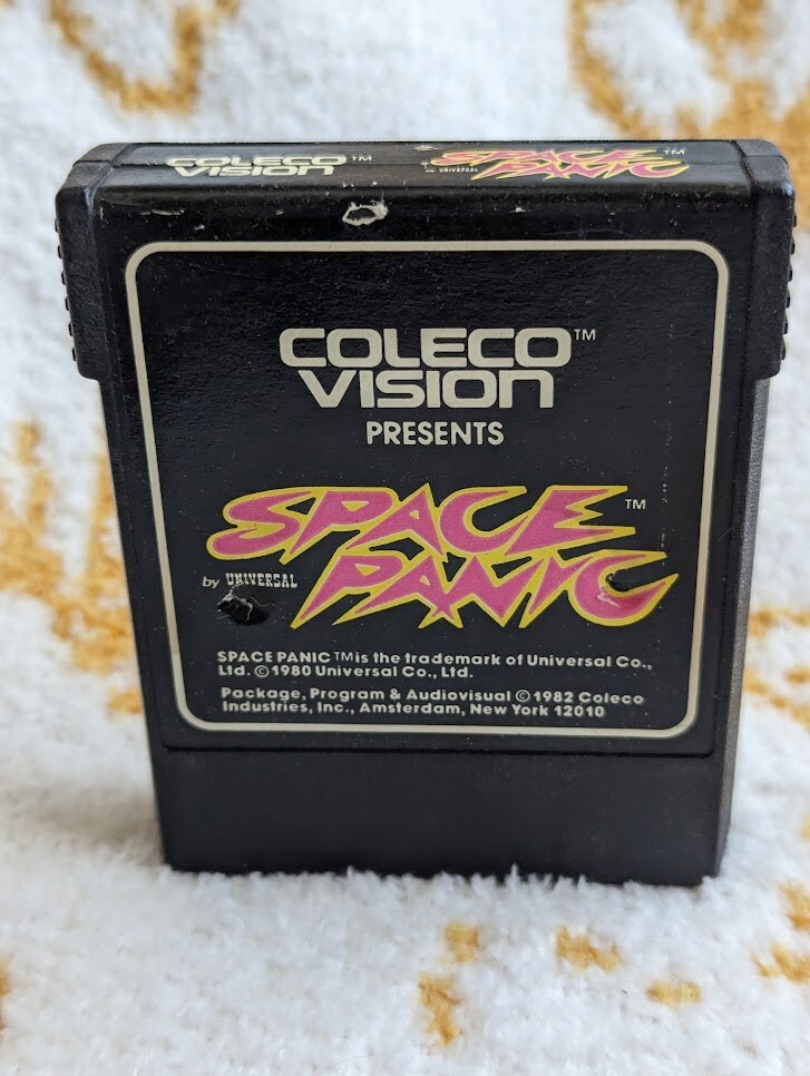 Space Panic (Colecovision, 1982) Coleco Tested Working Vintage Game | eBay