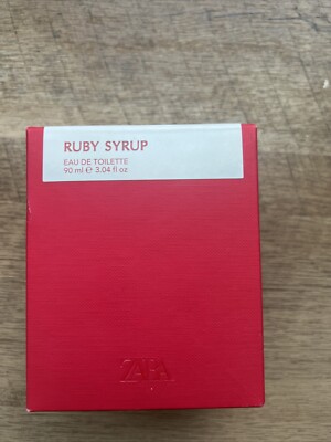 ZARA RUBY SYRUP for WOMEN 3.0 oz (90 ml) EDT Spray NEW & SEALED | eBay