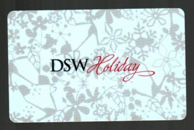 DSW Snowflakes, DSW Holiday ( 2006 ) Gift Card ( $0 ) | eBay