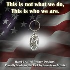 Fish Fossil Skeleton Keychain, F112KC, 2 Inch, Prehistoric Freshwater ...