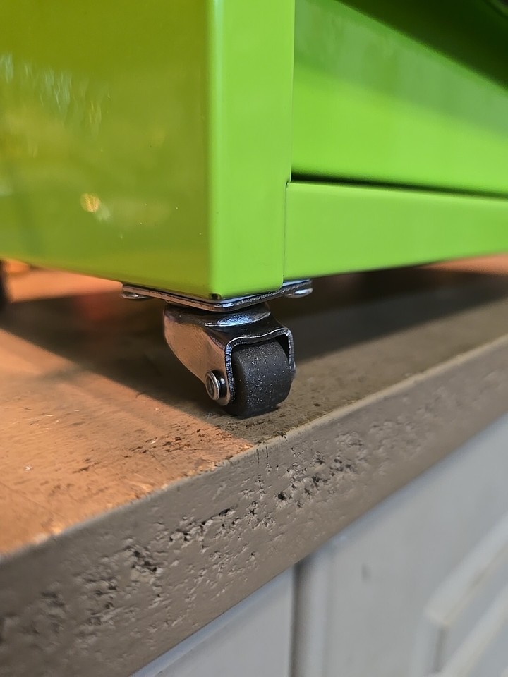 (4) FOUR WHEELS For U.S. General Mini Toolbox Harbor Freight Tool Box ...