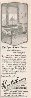 Hartshorn Shade Roller Fabrics Print Ad Household Home Decor ...