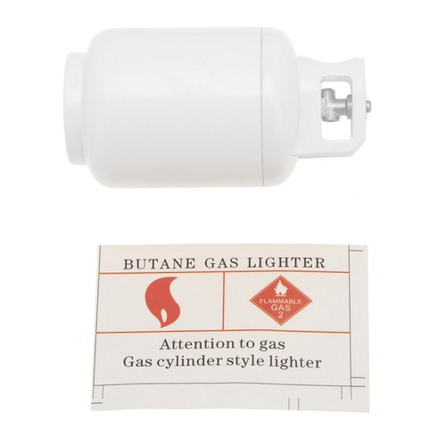 1/10 Mini White Decorative Propane Tank Toy Display Diorama for RC ...