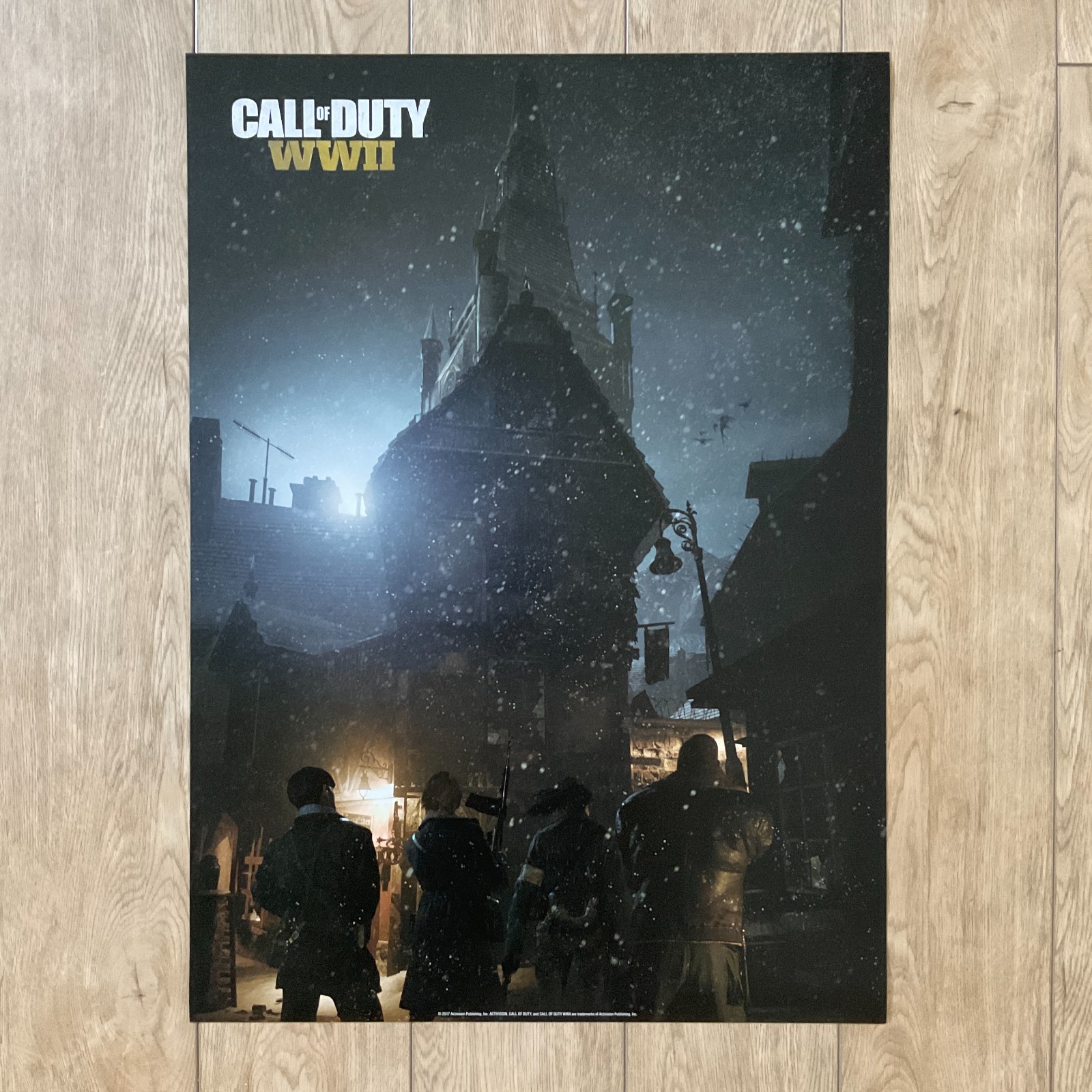 Call of Duty WWII World War WW2 Video Game Poster 2017 Activision ...