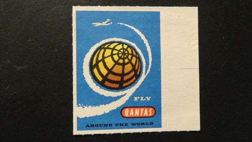 Qantas 1950's Constellation Label Sticker | eBay