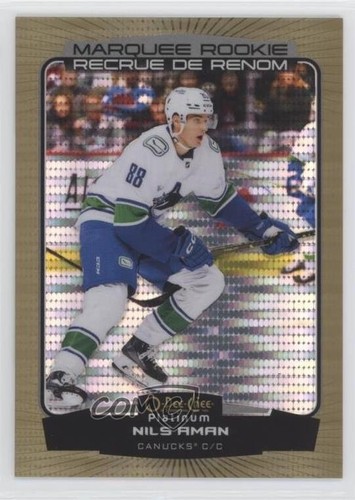 2022-23 O-Pee-Chee Platinum Marquee Rookies Seismic Gold /50 Nils Aman ...