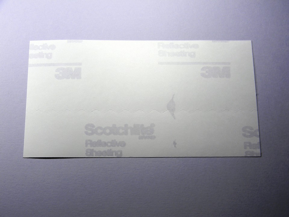 SCOTCH LITE Reflective Sheet / TAPE-3M / SILVER Silver Sticker | eBay