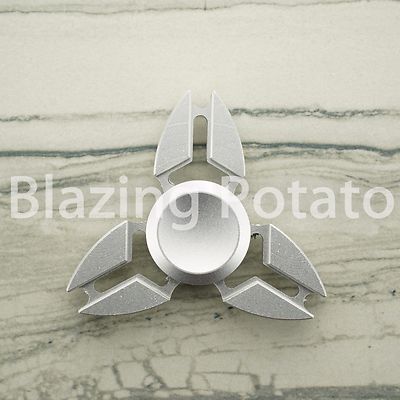 Aluminum Tri Fidget Spinner Tri Spinner Figet Desk Toy Focus EDC ADHD ...