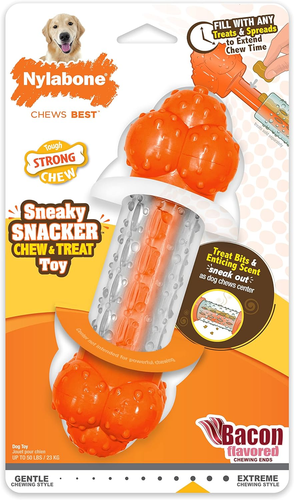 Strong Chew Sneaky Snacker Treat Toy for Dogs, Interactive Dog ...