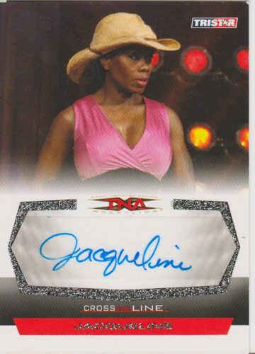 Jacqueline 2008 Tristar TNA Cross the Line autograph auto card C-J | eBay