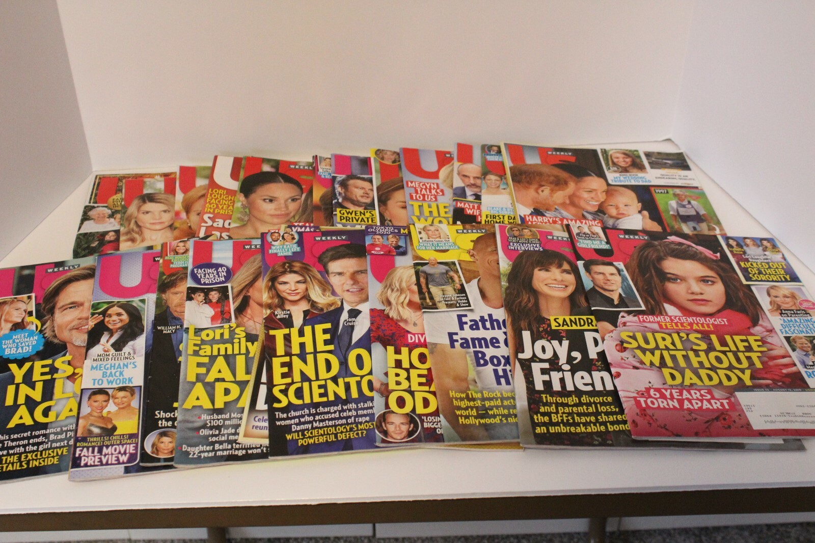 US Weekly Celebrity Issue Lot of 22 August- December 2019 Royal Family ...
