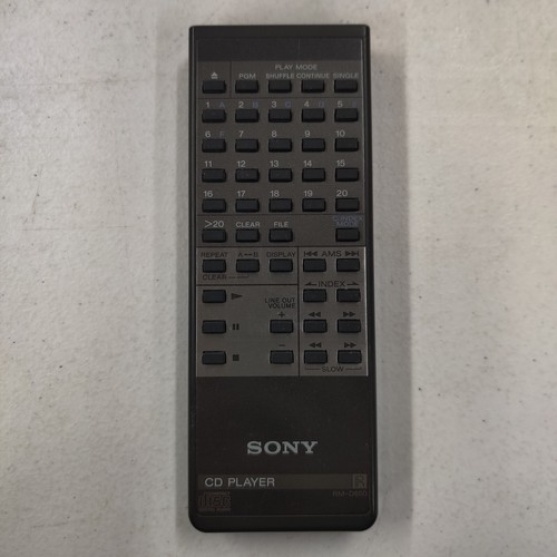 Sony RM-D650 Genuine CD Player Deck Remote For CDP-557ESD 337ESD 227ESD ...