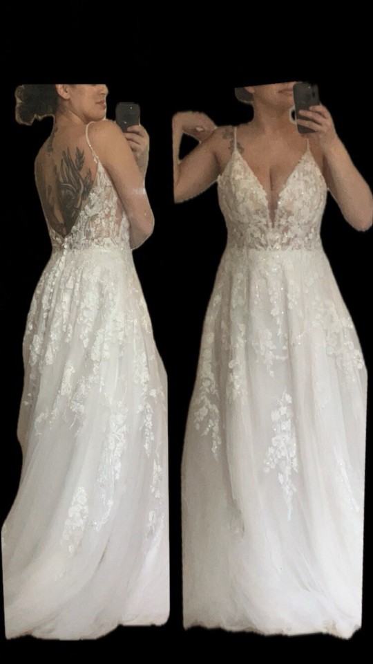 allure bridals 3400 wedding dress Size 12 | eBay