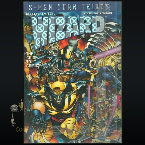 WIZARD MAGAZINE X-MEN TURN 30 COLLECTORS EDITION w/Trading Card 1993 NM ...