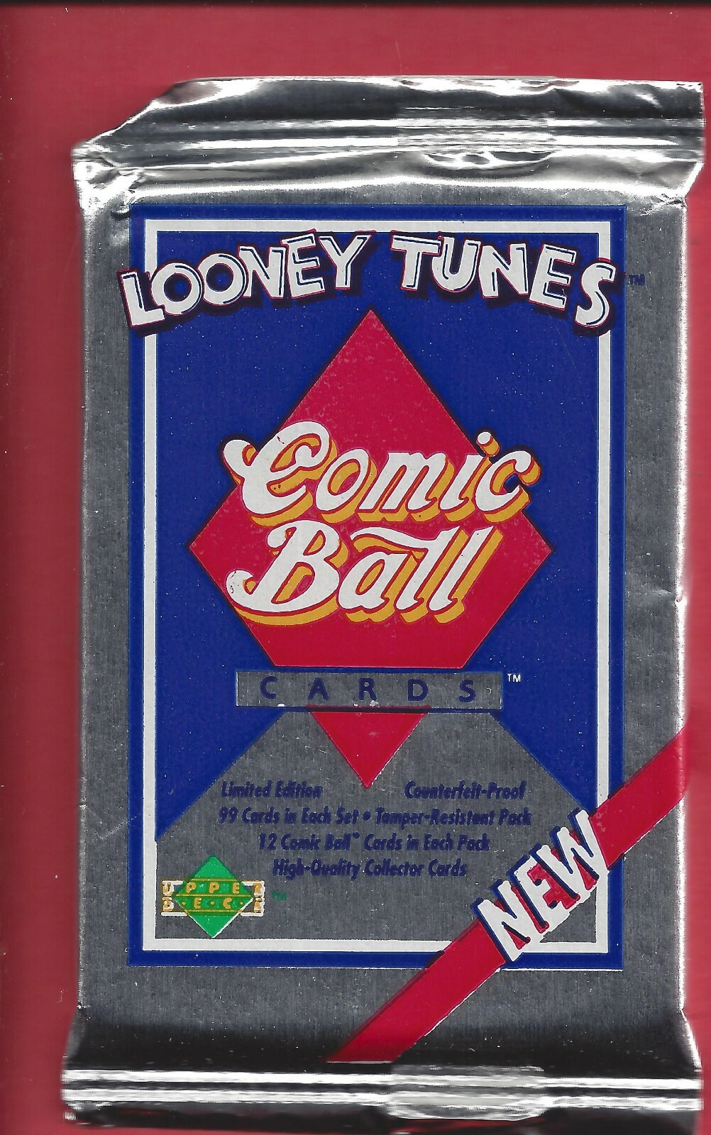1990 UPPER DECK LOONEY TUNES COMIC BALL CARDS PACK SEALED | eBay