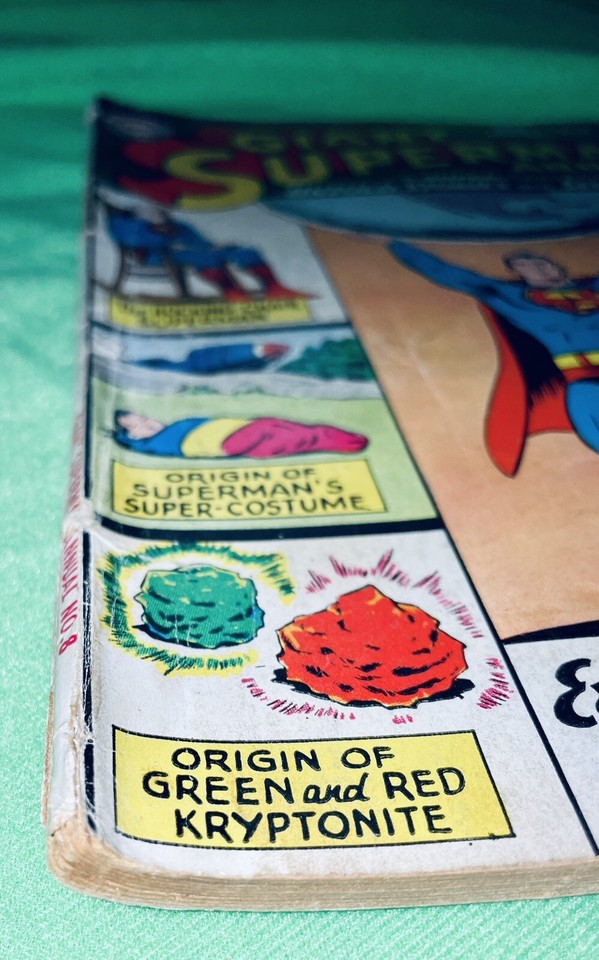 DC NATIONAL COMICS GIANT SUPERMAN ANNUAL #8 EXTRA SUPERBOY KRYPTONITE ...