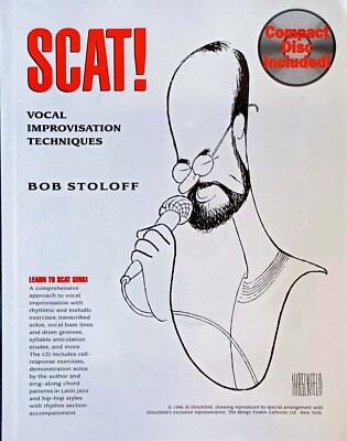 SCAT - VOCAL IMPROVISATION TECHNIQUES - BOB STOLOFF - SONGBOOK + SEALED ...