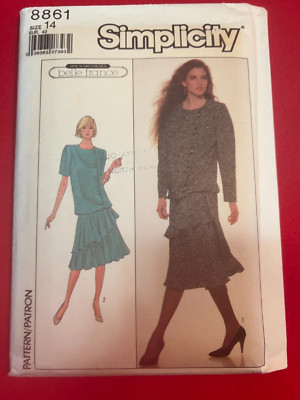 Simplicity 8861, Size 14, Misses Dress, UNCUT | eBay
