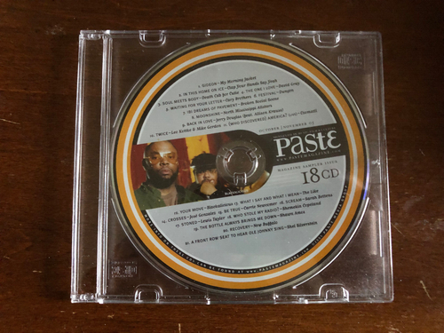 Paste Magazine Sampler CD: October/November 05 Issue 18 Death Cab; Clap ...