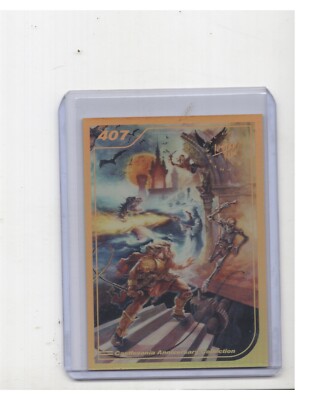 Castlevania Anniversary Collection 407 Limited Run Card Gold Border ...