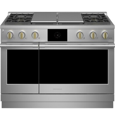 Monogram 48" Dual Fuel Range with Griddle & Grill - ZDP484NGTSS | eBay