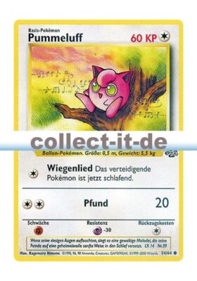 Pokemon 54/64 - Pummeluff | eBay
