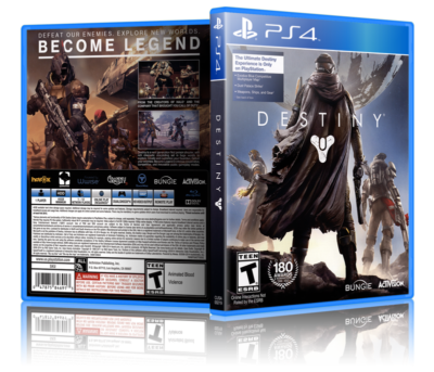 Destiny Ps4 Box Art