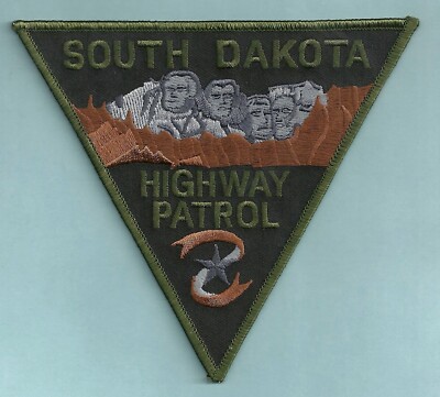 SOUTH DAKOTA HIGHWAY PATROL SHOULDER TACTICAL PATCH MOUNT RUSHMORE | eBay
