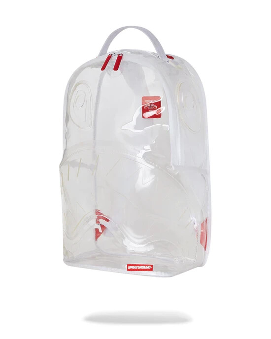 Sprayground Clear As Day - 100% All Clear DLX Backpack New Limited Book ...