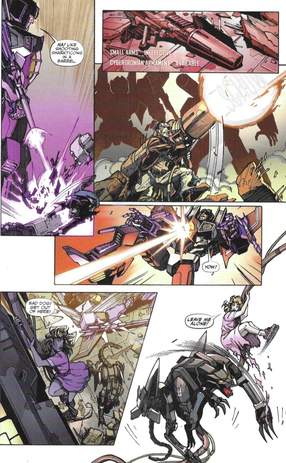Transformers vs Terminator Comic 2 First Print Cover B Coller Variant ...