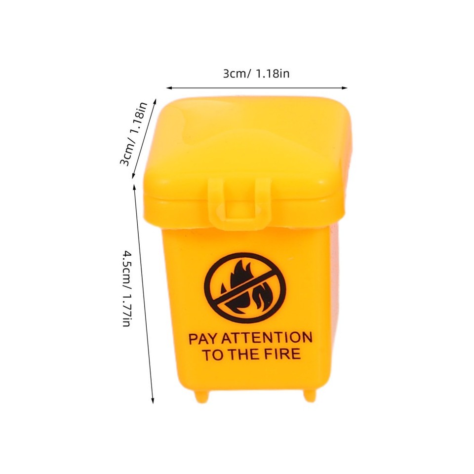 20 Pcs Small Garbage Bin Little Trash Can with Lid Mini Trashcan | eBay ...