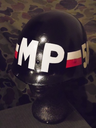 Vietnam US M1 Innenhelm Helmet Liner 504th MP Bn / 18th MP Brigade | eBay