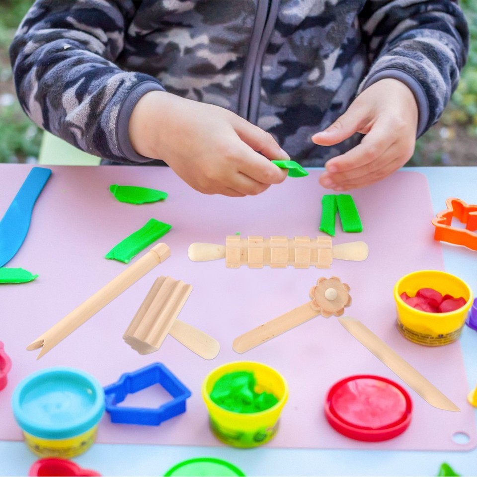 DIY Plasticine Toys Child Mason Clay Pottery Starter Kit | eBay UK
