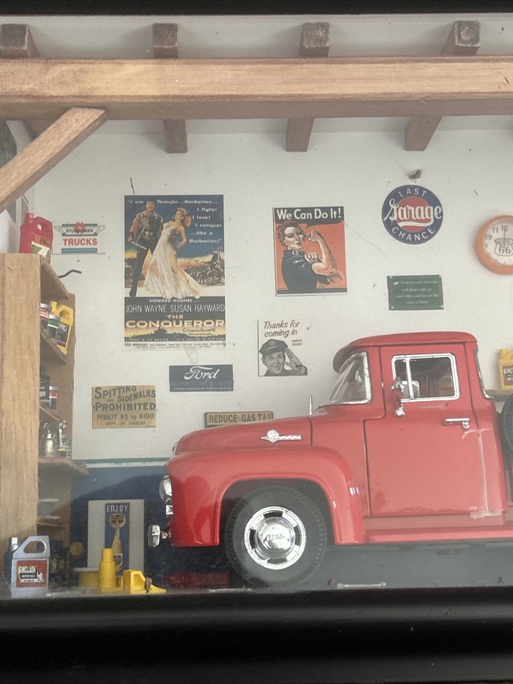 RARE Never Seen -Ford Pick-Up Truck In Garage With All Mechanic Tools ...