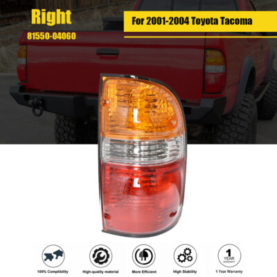 New Passenger Side Tail Light Lamp For 2001-2004 Toyota Tacoma 2.4L ...
