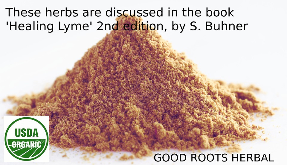Japanese Knotweed Organic Powder Hu Zhang Polygonum cuspidatum Nuherbs1 ...