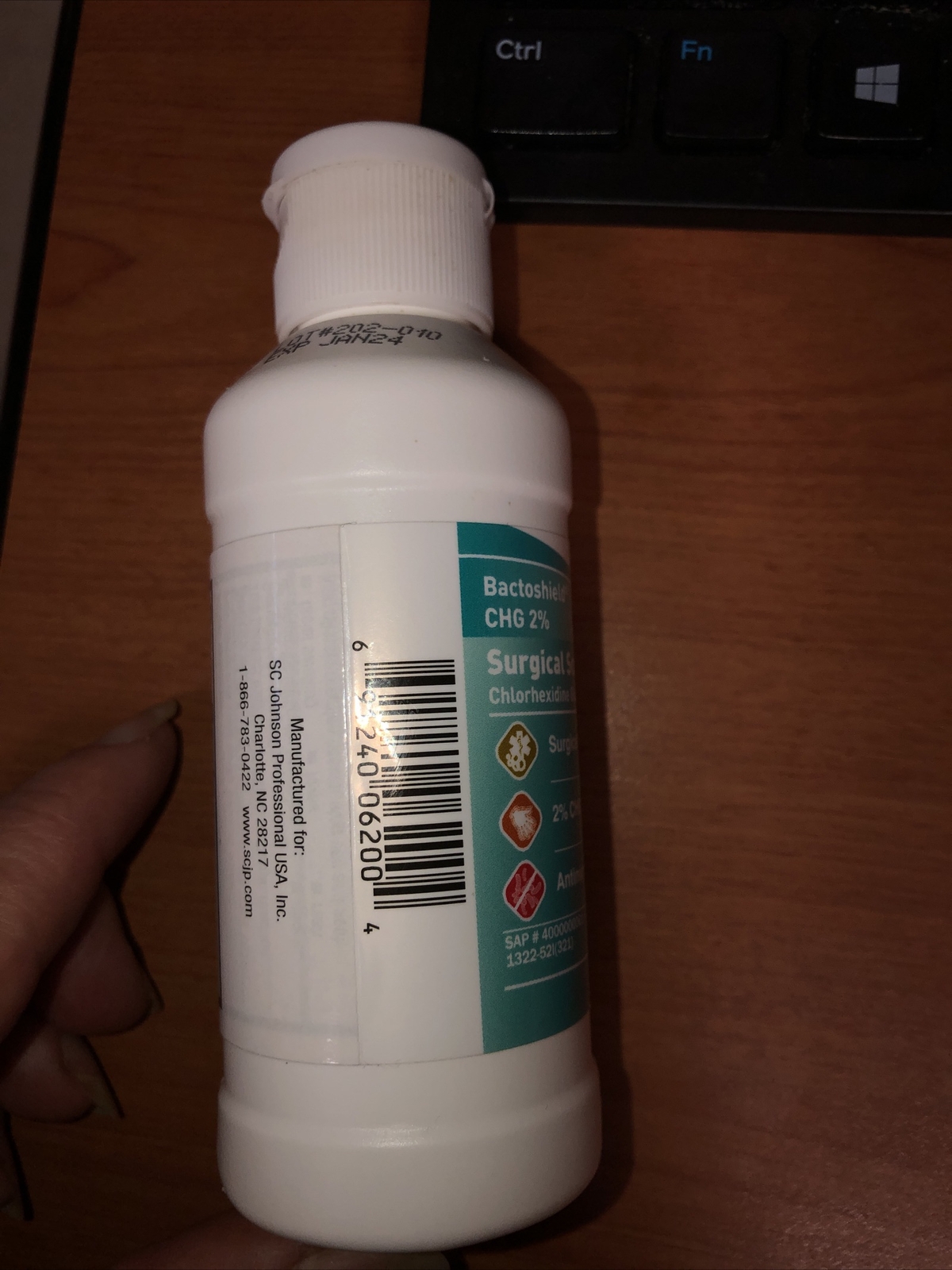 Bactoshield Surgical Scrub Solution 4 oz. Solution Bottle 1 Each | eBay