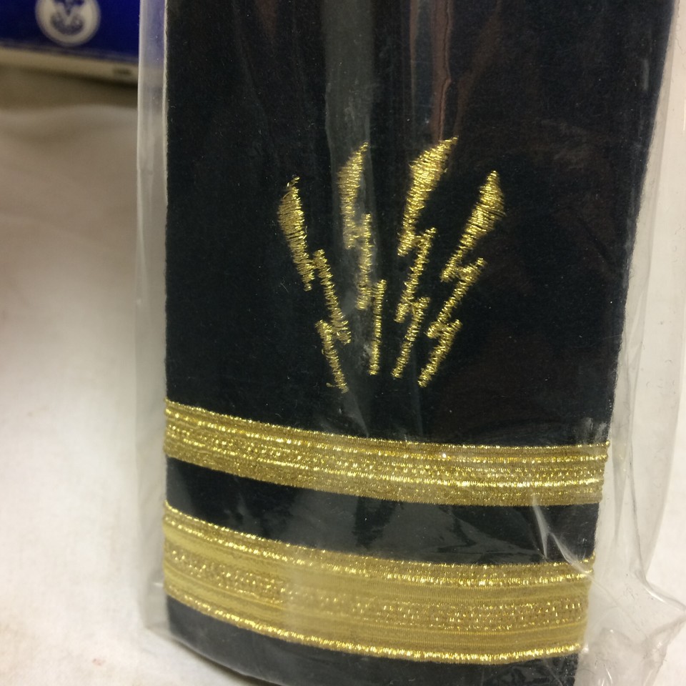 Military Uniform Shoulder Epaulet Pair (2) Insignia Navy Radioman ...