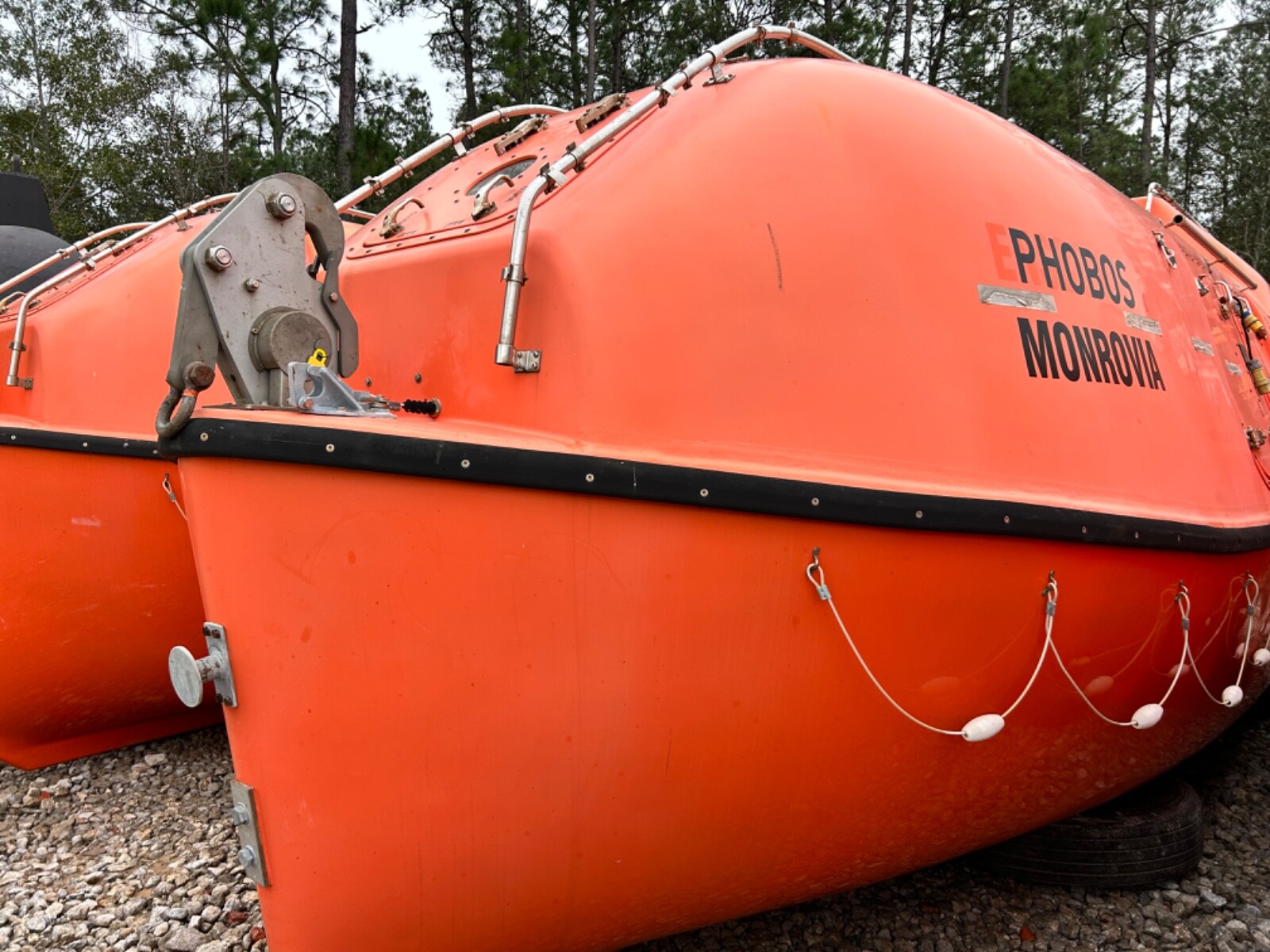 Norsafe Lifeboat 75 Person Off Oil Rig Type JYN85F Diesel Powered 2008 ...