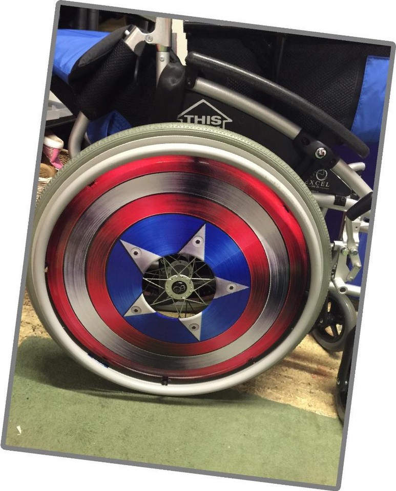 Wheelchair Spoke Guard Protector VINYL STICKER SKINS Kids Custom ...