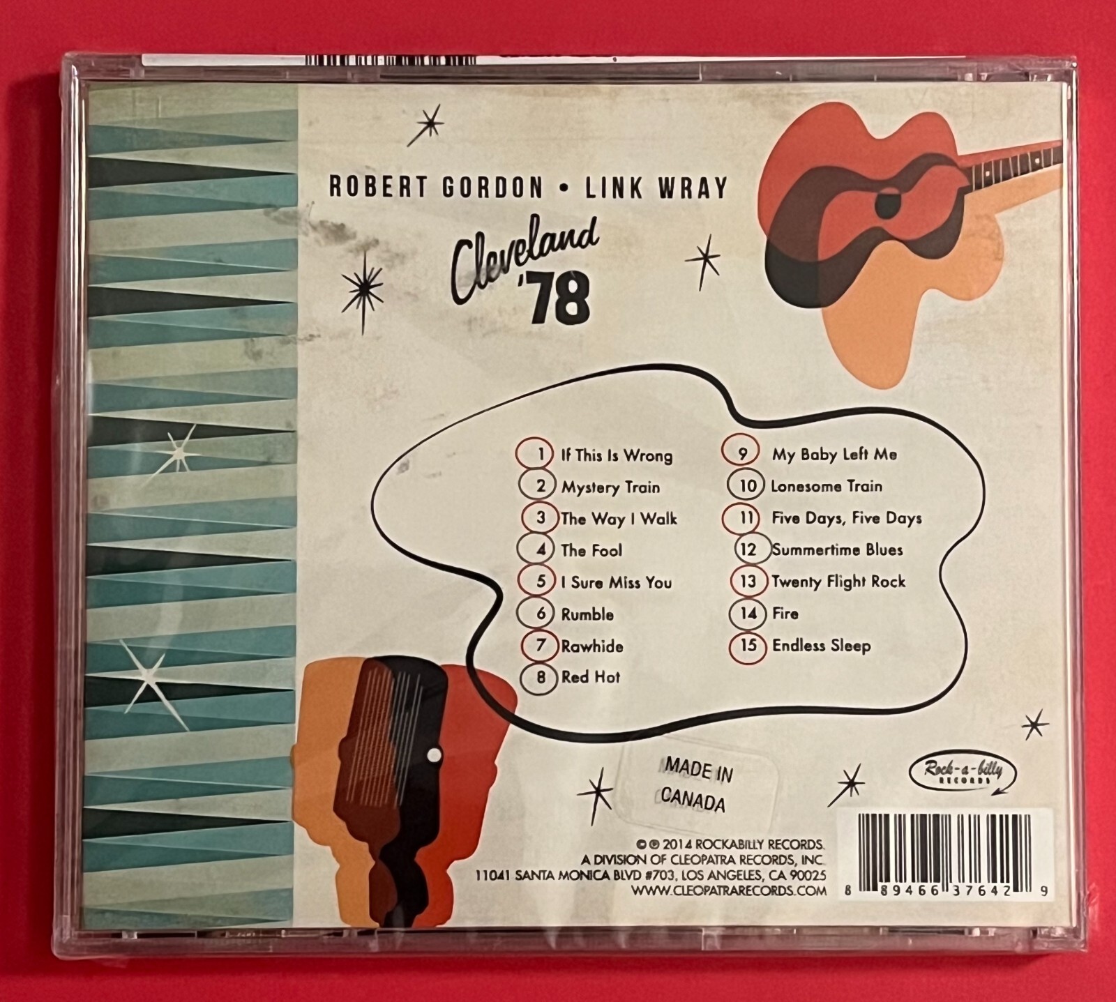Cleveland '78 by Gordon, Robert / Wray, Link (CD, 2023) for sale online ...
